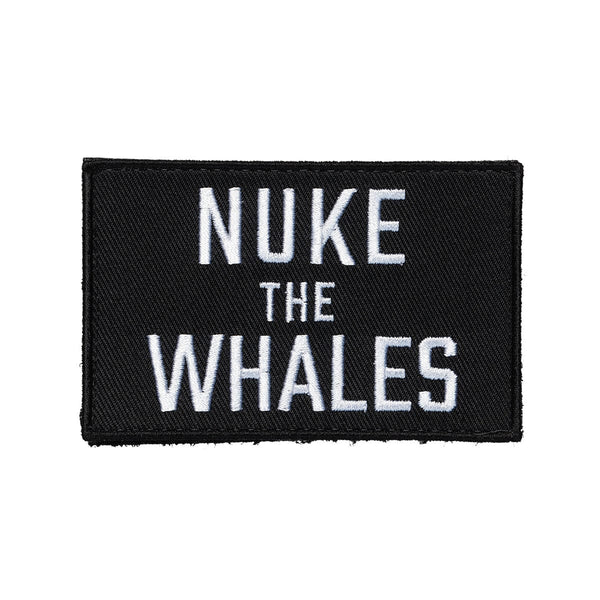 Nuke the Whales Velcro Patch - URT! URT!